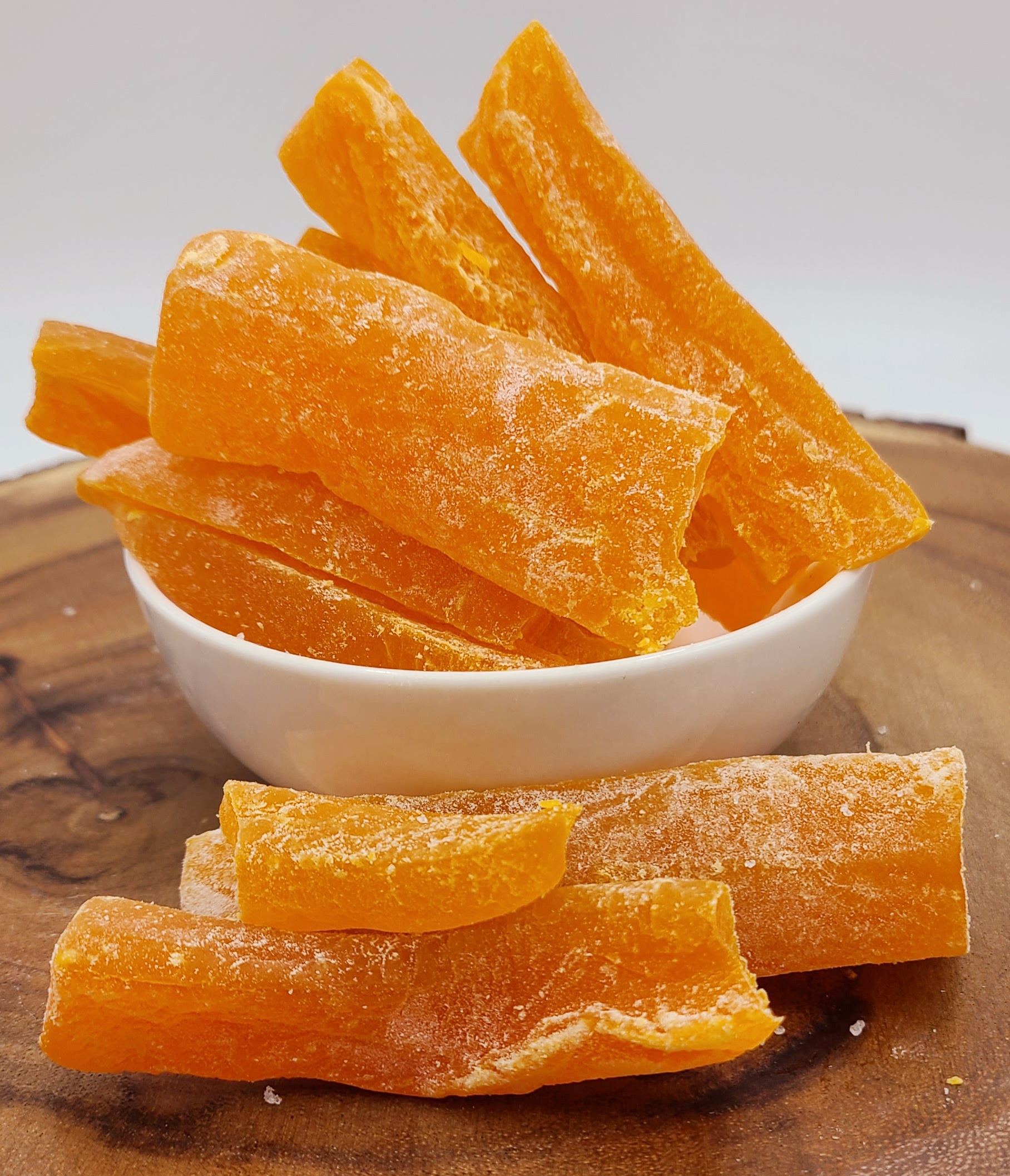 bfmazzeo: Dried Papaya Spears