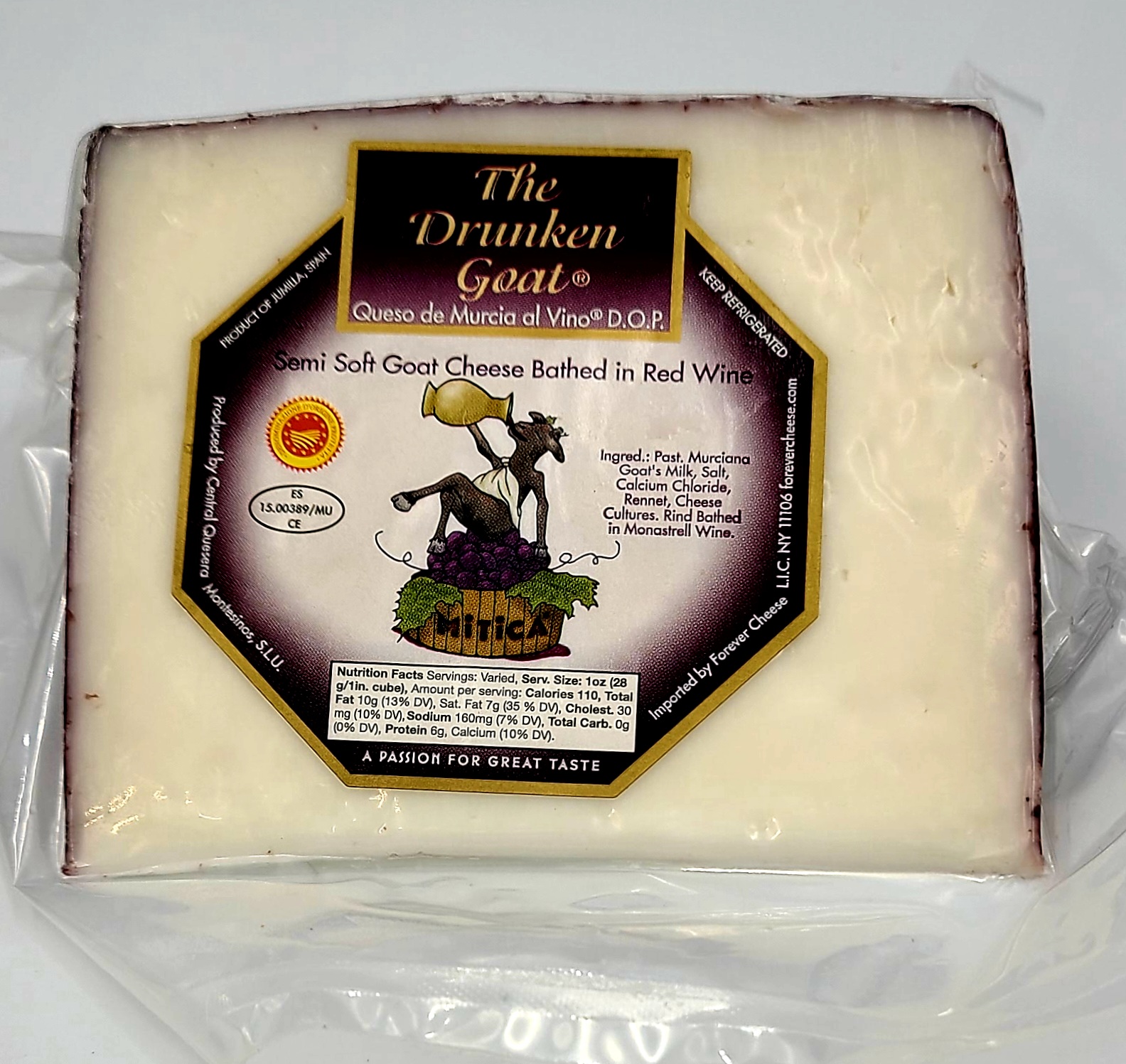Drunken Goat Cheese Nutrition Facts at Jody Featherston blog
