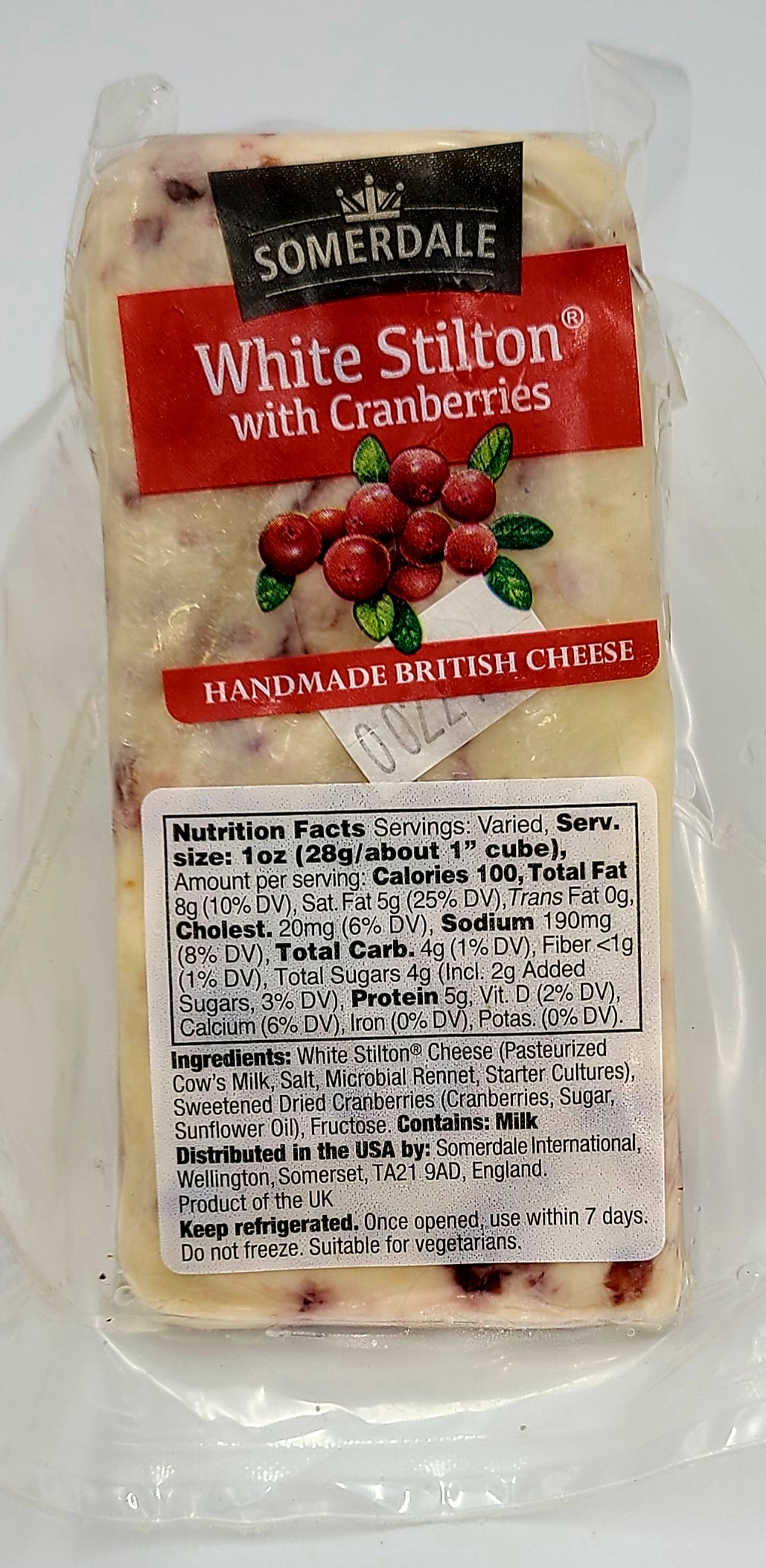 bfmazzeo: Cheese, White Stilton w Cranberries